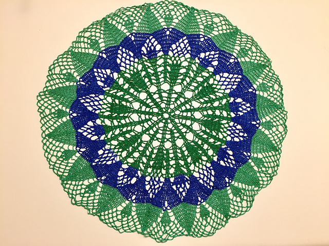 Ravelry: Crochet Crocus Doily A-975 pattern by Coats & Clark