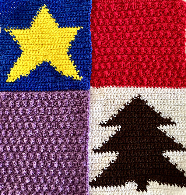 Ravelry: #31 Patchwork Afghan pattern by Family Circle