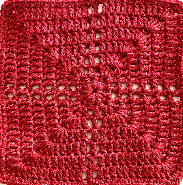 Ravelry: Rosy Square Afghan pattern by Better Homes and Gardens