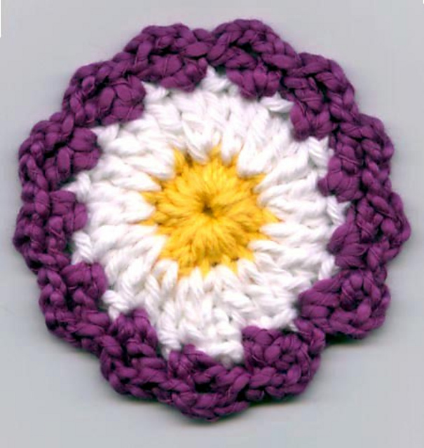 Ravelry: Spring Flower Fridgie pattern by Kathy North