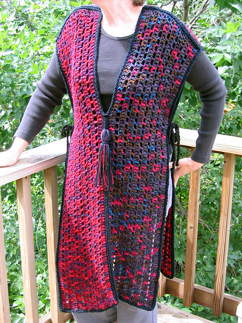 Ravelry: Half and Half Tabard pattern by Kathy North