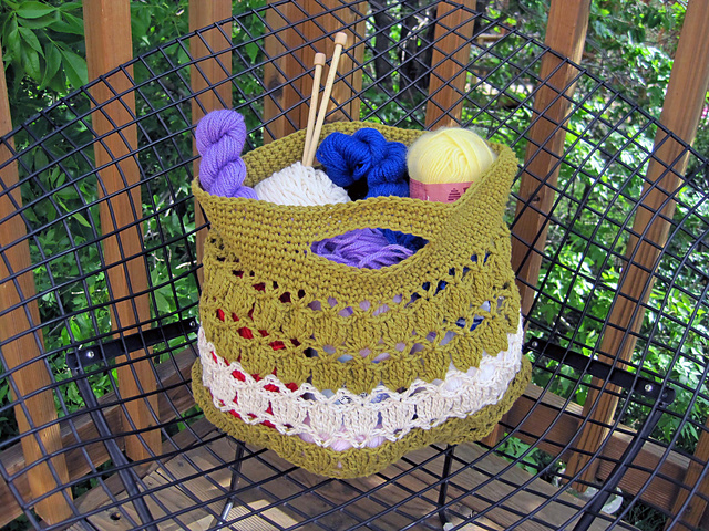Ravelry: dbkn5's Summer String Bag in P&C