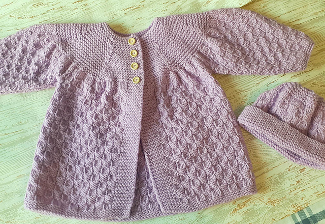Ravelry: Toddler matinee coat pattern by Cheryl Daley