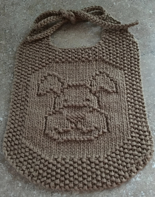 Ravelry: Dog E. Dog Bib pattern by Elaine Fitzpatrick