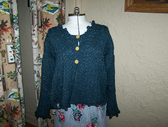 Ravelry: Broken Ribs & Bobbles pattern by Cathy Payson