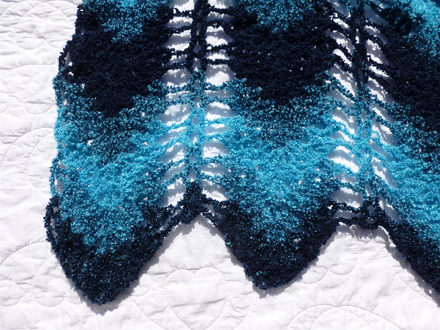 Ravelry: deandrascrafts' Lacy V-stitch Ripple Afghan