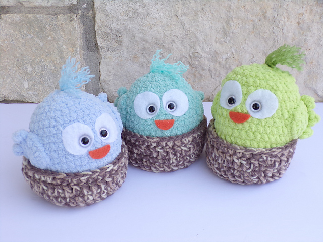 Ravelry: Baby Bird in Nest pattern by Southern Gal's Crochet