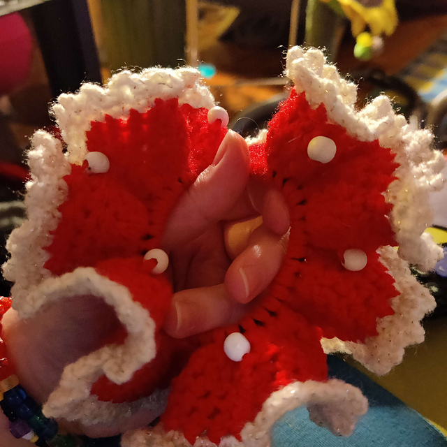 Ravelry: Mushroom Scrunchies pattern by Sheila G. Pietrowski
