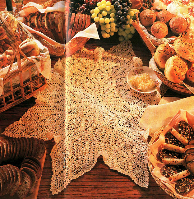 Ravelry: Pineapple Surprise Doily pattern by Sandra Smith