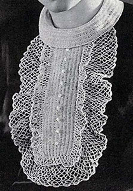 Ravelry: Frill Collar and Jabot #244 pattern by The Spool Cotton Company