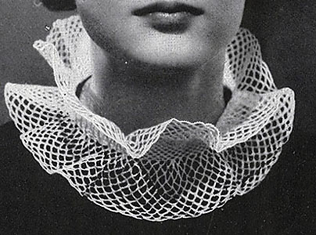 Ravelry: Lace Ruff #54 pattern by The Spool Cotton Company