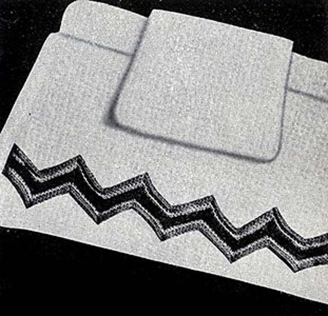 Ravelry: Roman Stripe Band #8105 pattern by The Spool Cotton Company