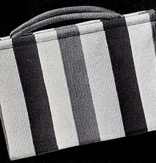 Ravelry: Roman Stripe Bag #2056 pattern by The Spool Cotton Company