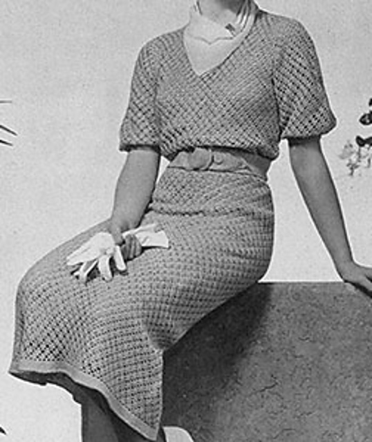 Ravelry: Country Club Dress #102 pattern by The Spool Cotton Company