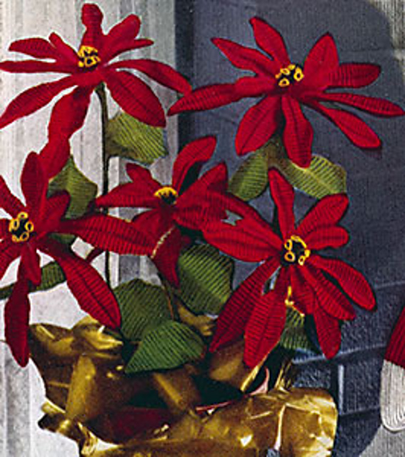 Ravelry: Poinsettia pattern by American Thread Company