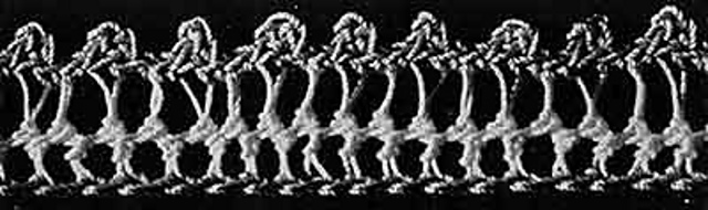 Ravelry: Hairpin Ballet Edging #8102 pattern by The Spool Cotton Company