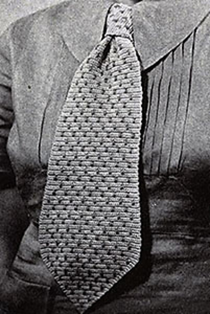 Ravelry: Dotted Tie #314 pattern by The Spool Cotton Company