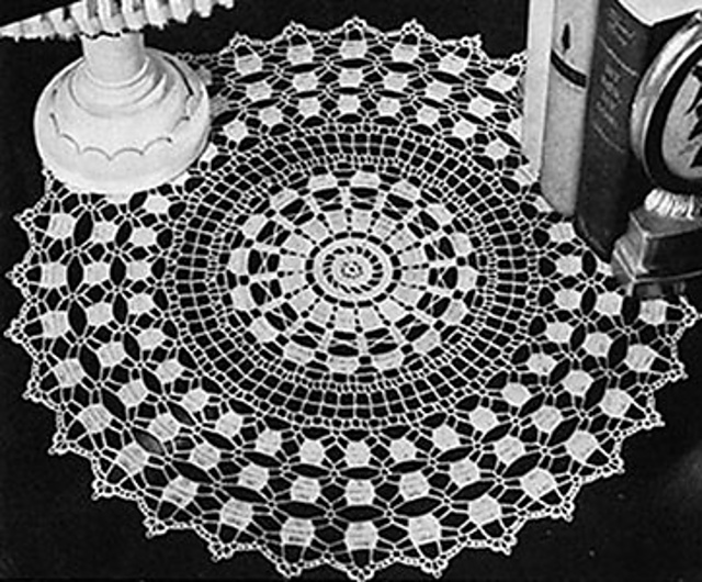 Ravelry: Prelude Doily #7256 pattern by The Spool Cotton Company