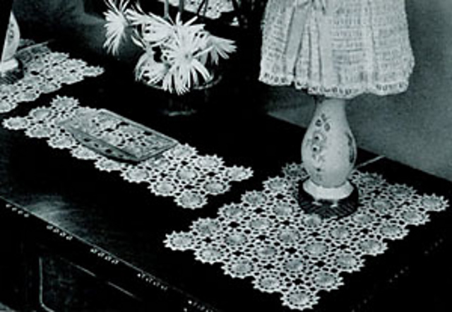 Ravelry: Bedroom Set #1542 pattern by American Thread Company