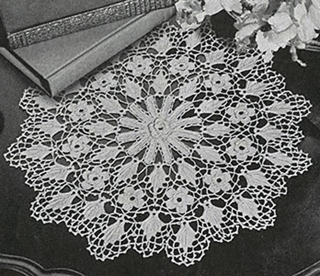 Ravelry: Irish Crochet Doily #7575 pattern by The Spool Cotton Company