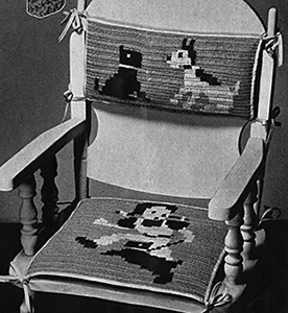 Ravelry: Chair Pads #5223 pattern by The Spool Cotton Company