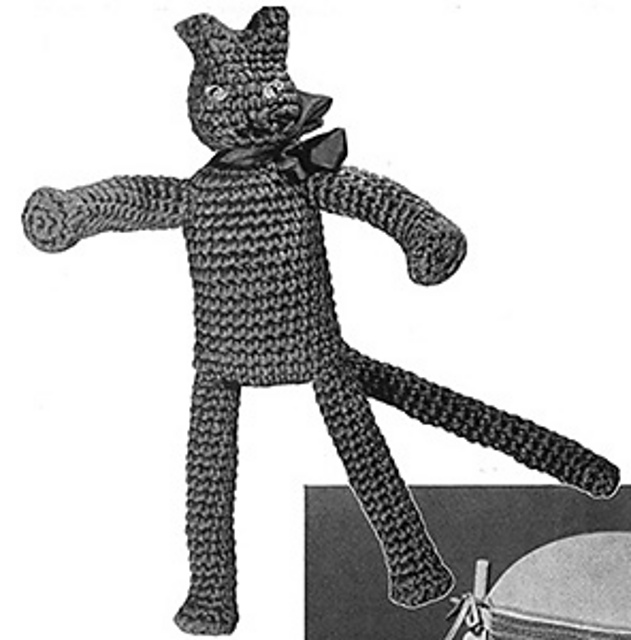 Ravelry: Crazy Cat #5221 pattern by The Spool Cotton Company