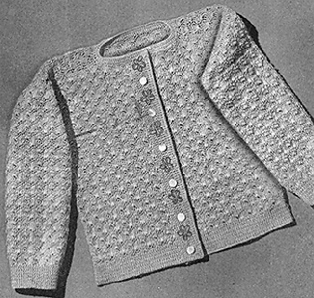 Ravelry: Cardigan #5212 pattern by The Spool Cotton Company