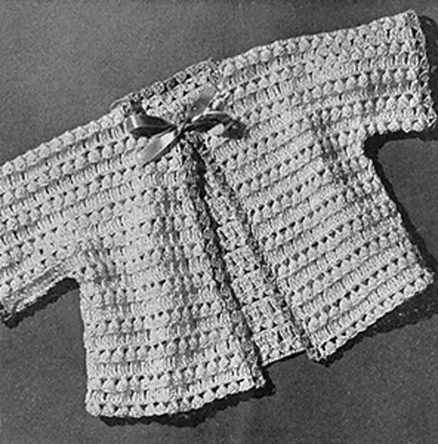 Ravelry: Sacque #5211 pattern by The Spool Cotton Company
