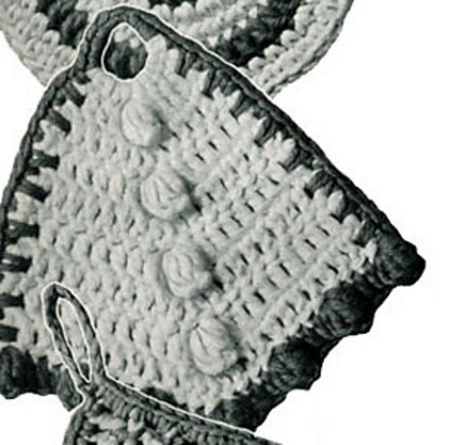 Ravelry: Diamond Potholder #9213 pattern by The Spool Cotton Company
