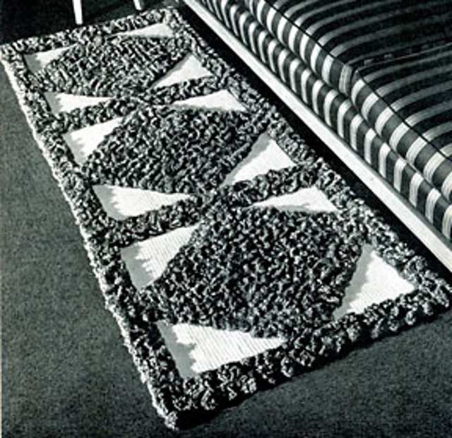 Ravelry: Sectional Tufted Rug #5103 pattern by American Thread Company