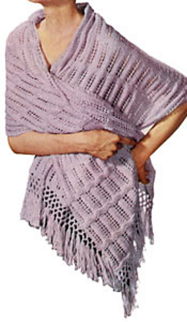 Ravelry: Elegance Shawl pattern by American Thread Company