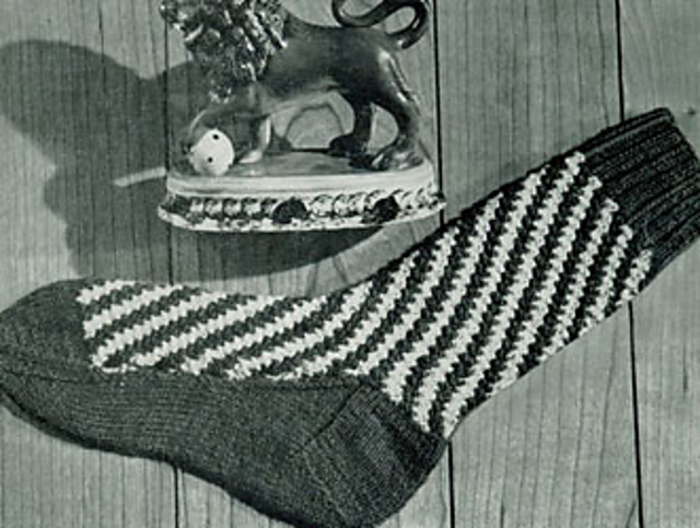 Ravelry: Knitted Twist Socks pattern by American Thread Company
