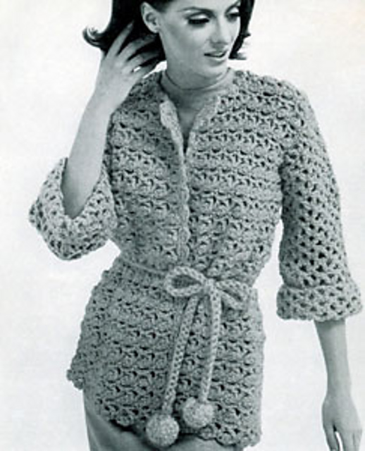 Ravelry: Crocheted Sweater pattern by American Thread Company