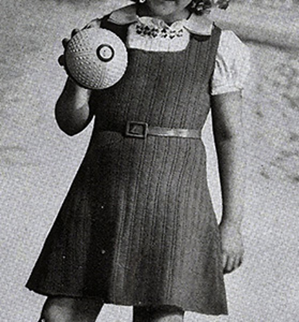 Ravelry: Roly-Poly Dress #562 pattern by The Spool Cotton Company