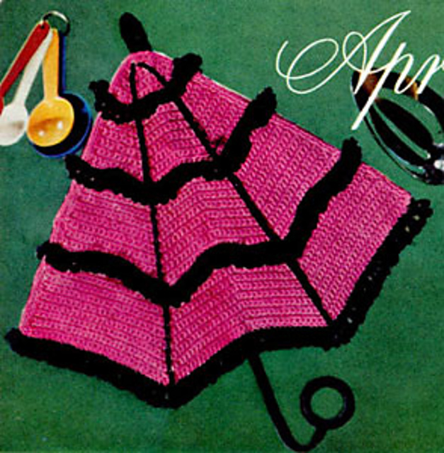 Ravelry: Parasol Pot Holder #S-355 pattern by The Spool Cotton Company