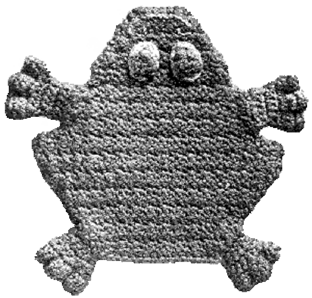 Ravelry: Freddy Frog Potholder pattern by American Thread Company