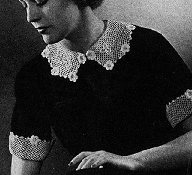 Ravelry: Colleen Collar and Cuffs #2298 pattern by The Spool Cotton Company