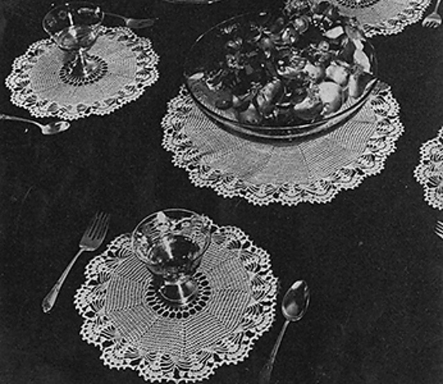 Ravelry: Luncheon Set #226 pattern by American Thread Company