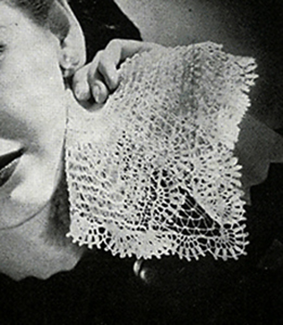 Ravelry: Crocheted Handkerchief #3110 pattern by American Thread Company