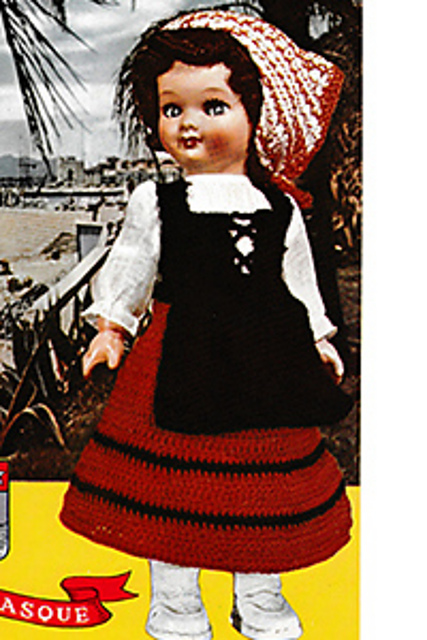 Ravelry: Pays-Basque Doll pattern by DMC