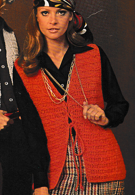 Ravelry: Jiffy Vest V-8 pattern by Columbia-Minerva