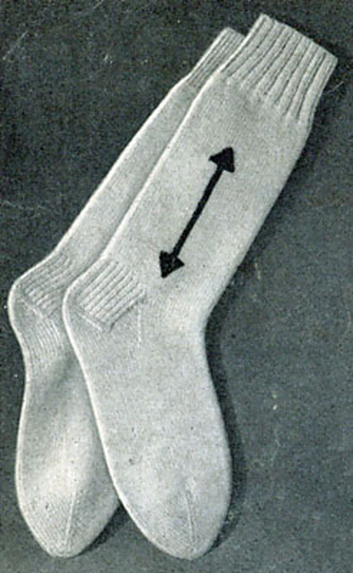 Ravelry: Clock Socks #294 pattern by Hilde Fuchs