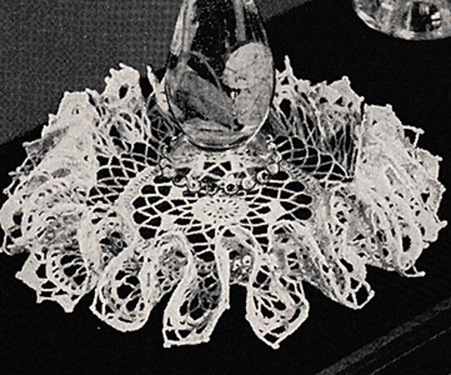Ravelry: Shaded Ruffle Doily #5909 pattern by American Thread Company