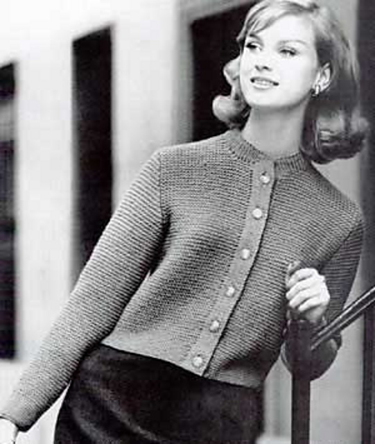 Ravelry: Cardigan #735-19 pattern by Columbia-Minerva