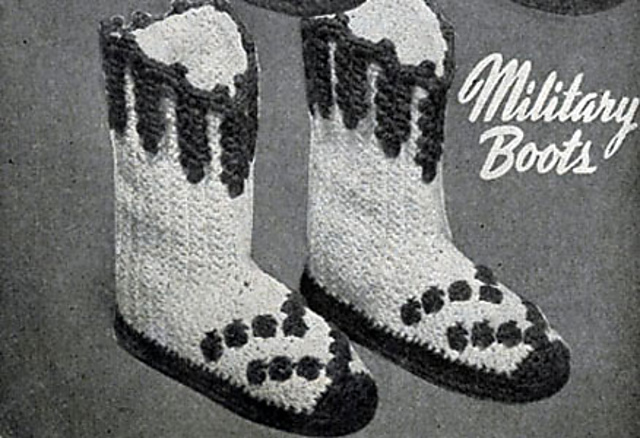 Ravelry: Military Boots pattern by Thread Mills