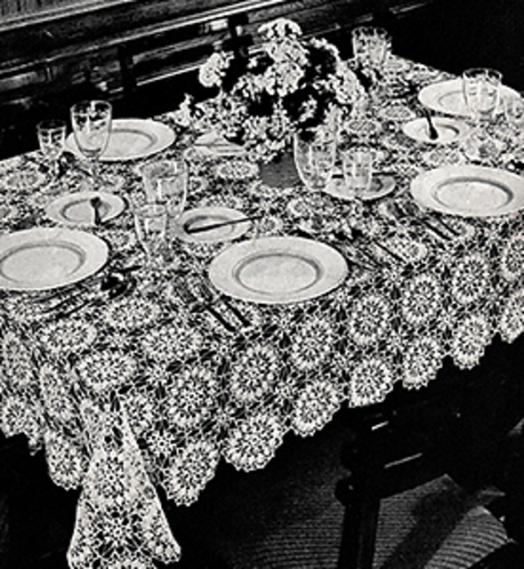 Ravelry: Dance of the Flowers Tablecloth #7385 pattern by The Spool ...