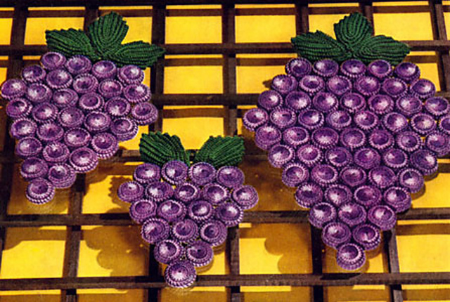 Ravelry: Grape Arbor Hot Plate Mat #S-406 pattern by Coats & Clark