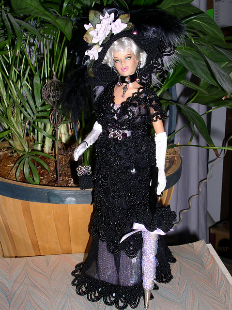 Ravelry: 1912 Edwardian Tea Gown pattern by Sandra Peach