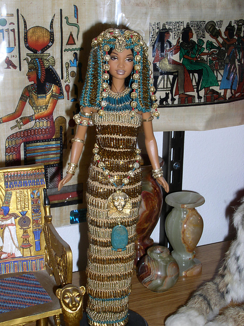 Ravelry: 40 B.C. Cleopatra's Jeweled Leopard Costume pattern by Sandra ...