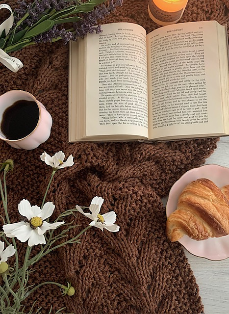 Ravelry: Birch and Garter Throw pattern by Debra Gorman